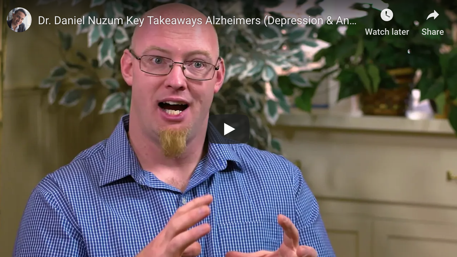 Dr. Daniel Nuzum Key Takeaways Alzheimers (Depression & Anxiety Secrets ...