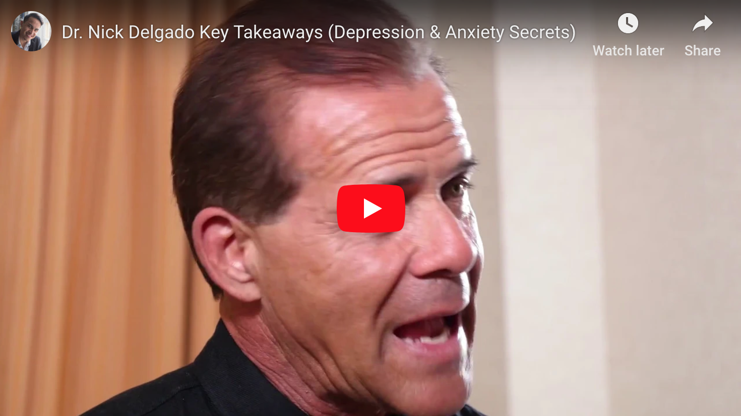 Dr. Nick Delgado Key Takeaways (Depression & Anxiety Secrets) - Health ...